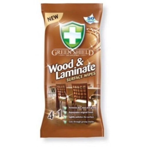 Green Shield 2 x Wood & Laminate 100 Wipes on OnBuy
