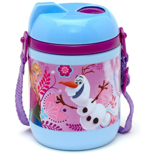 Disney Frozen Flask - Elsa, Anna,Olaf Artwork - Enchanting companion on ...