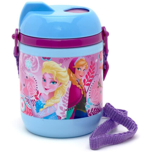Disney Frozen Flask - Elsa, Anna,Olaf Artwork - Enchanting companion on ...