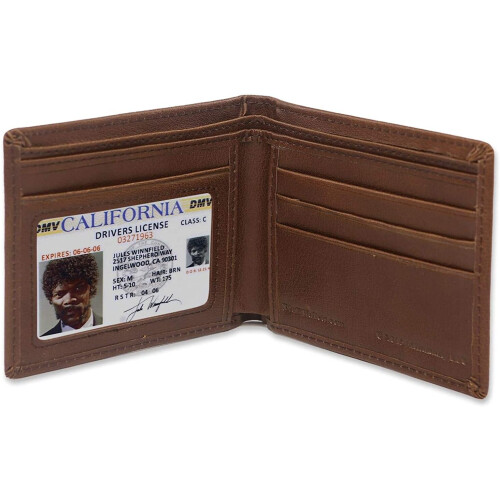 Pulp Fiction Bad Mother Er Wallet Set With Jules Winnfield Driving