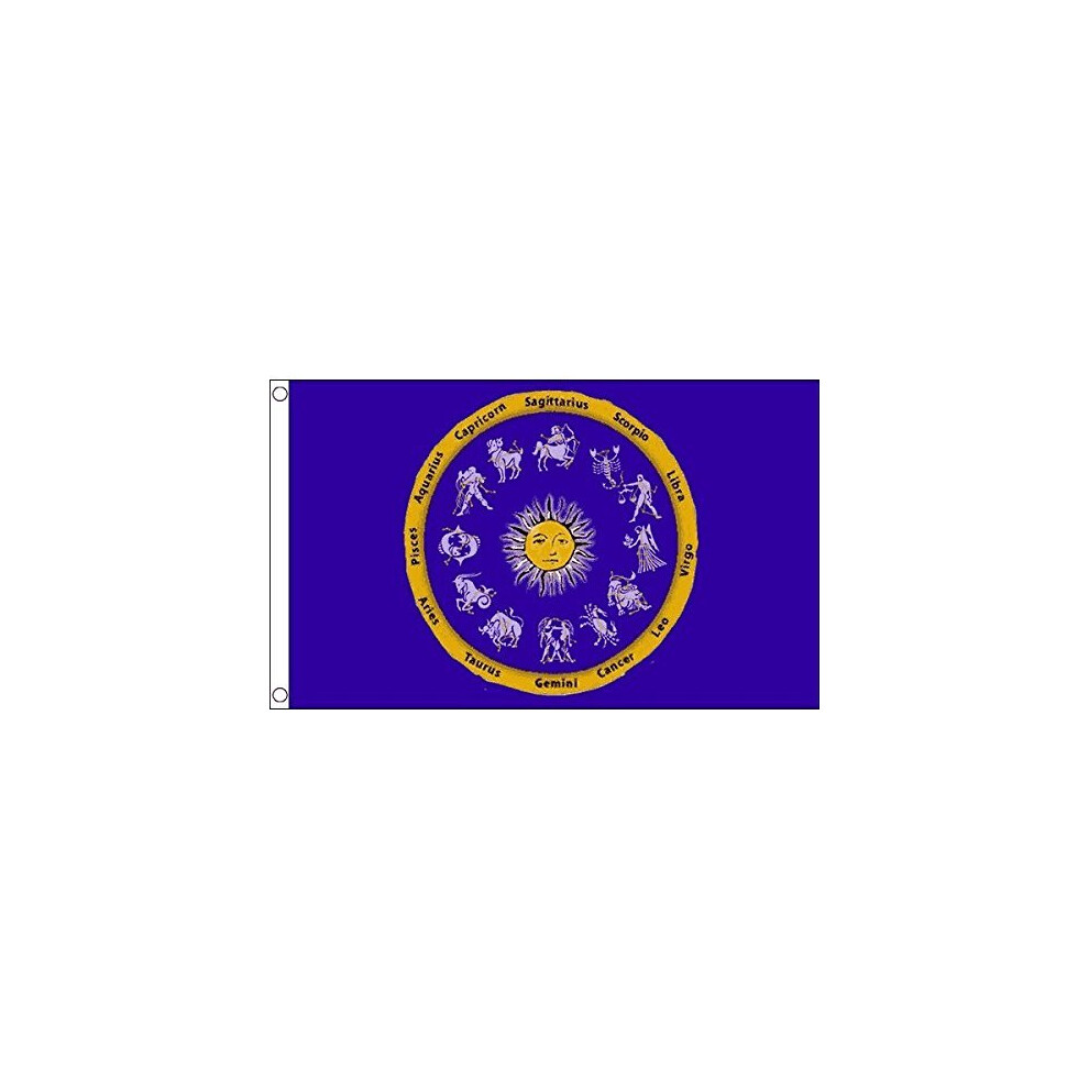 AZ FLAG Zodiac Signs Flag 3' x 5' - astrological sign flags 90 x 150 cm ...