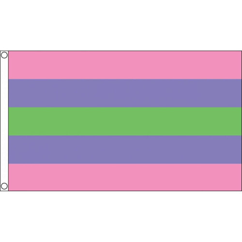 AZ FLAG Trigender Pride Flag 3' x 5' - three genders LGBT flags 90 x ...