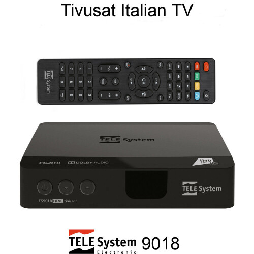 (Tivusat TeleSystem TS9018HD , Pre-Activated Smart Card) TIVUSAT ...