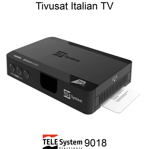 (Tivusat TeleSystem TS9018HD , Pre-Activated Smart Card) TIVUSAT ...