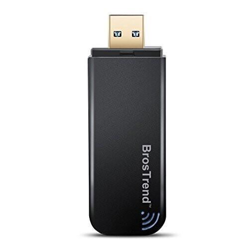 BrosTrend 1200Mbps USB WiFi Dongle for Laptop, WiFi Adapter for Desktop ...