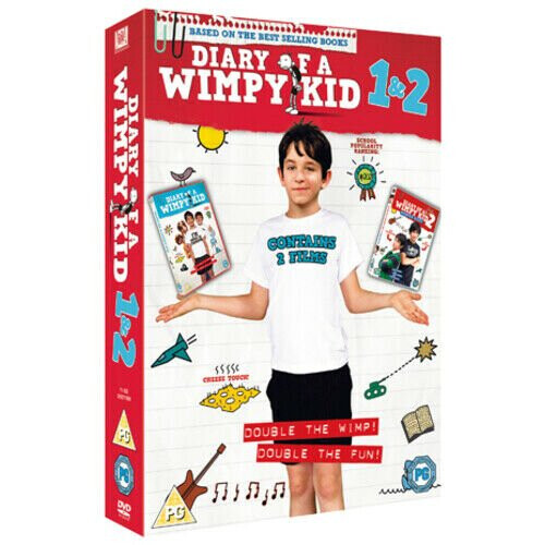 Diary of a Wimpy Kid/Diary of a Wimpy Kid 2 - Rodrick Rules DVD (2011 ...