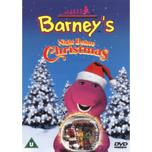 Barney Barneys Night Before Christmas Dvd 2003 Barney The Dinosaur