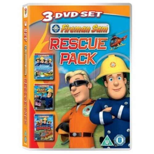 Fireman Sam: Rescue Pack DVD (2012) Fireman Sam cert U 3 discs - Region 2 on OnBuy