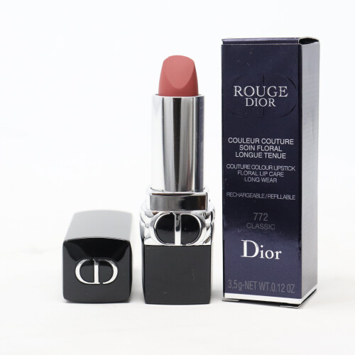 (772 Classic) Dior Rouge Dior Lipstick 0.12oz/3.5g New With Box on OnBuy