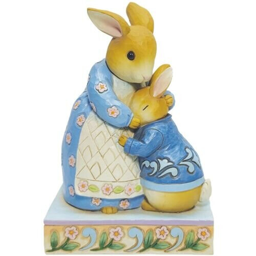Beatrix Potter by Jim Shore Peter Rabbit with Mrs Rabbit Figurine on OnBuy