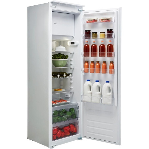 Hotpoint HSZ18011UK Integrated Upright Fridge with Ice Box - Sliding ...