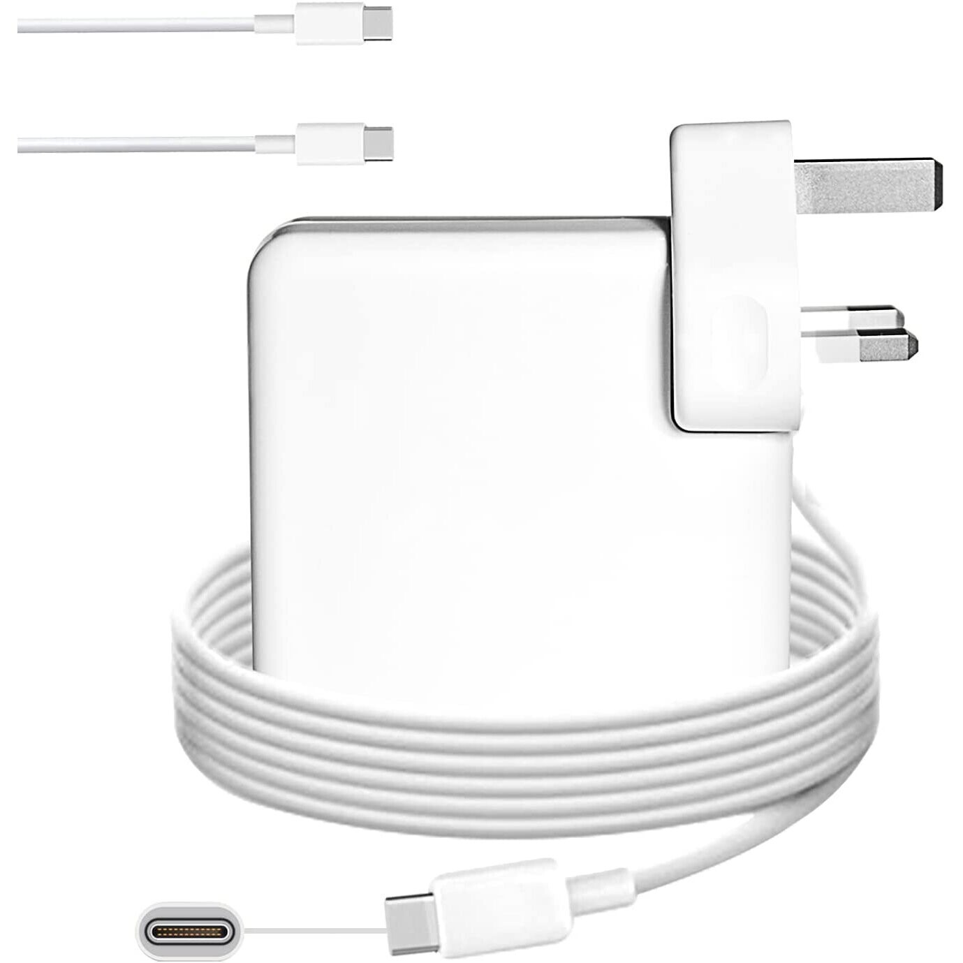MacBook Pro Charger,61W USB-C Power Adaptor MacBook Air Charger ...