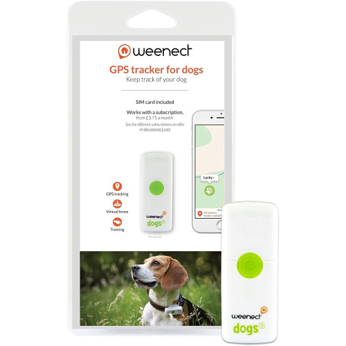 Weenect Dogs 2 - The world's smallest GPS tracker for dogs on OnBuy
