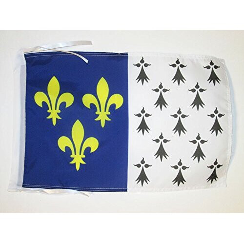 AZ FLAG Brest City Flag 18'' x 12'' cords - Brest - Brittany SMALL flags 30 x 45cm - Banner ...