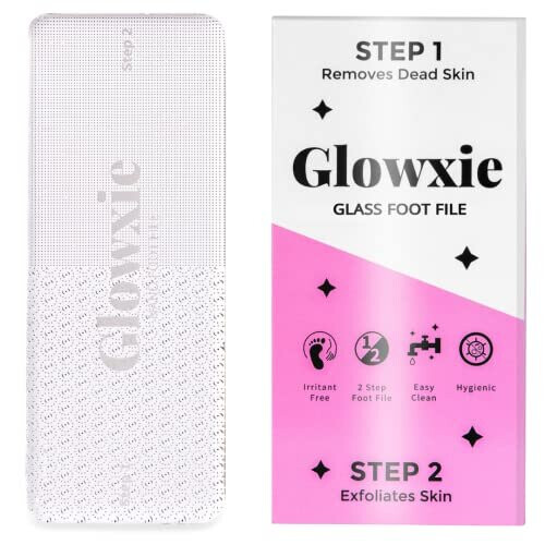 Glowxie Nano Glass Foot File (2-in-1) | Callus & Hard Skin Remover ...