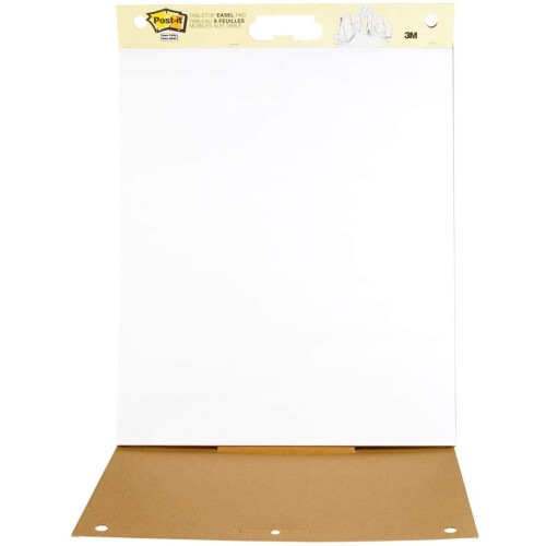 Post-it Table Flip Chart With 20 Self-Adhesive Sheets, Ideal for ...