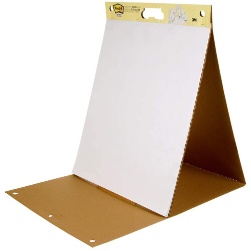 Post-it Table Flip Chart With 20 Self-Adhesive Sheets, Ideal for ...