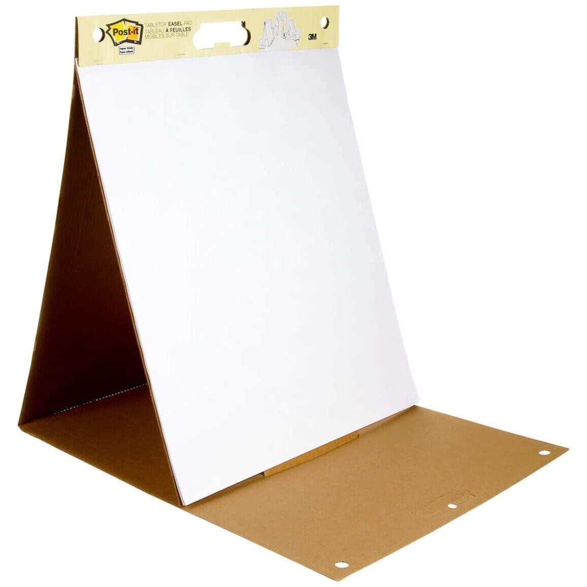 Post-it Table Flip Chart With 20 Self-Adhesive Sheets, Ideal for ...