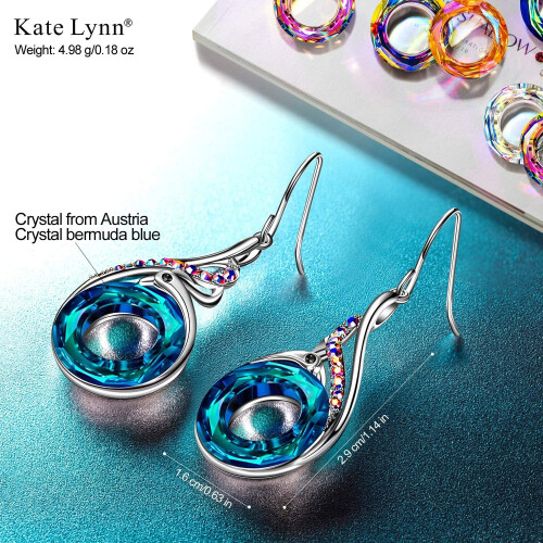 Kate Lynn Earrings for Women, Phoenix Series Earrings symbolizes Luck and Eternity, Jewelry ...