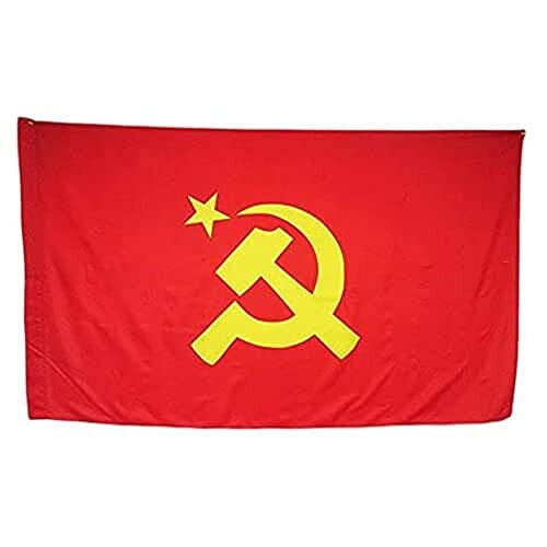 AZ FLAG USSR Central logo Flag 3' x 5' for a pole - Red communist flags ...