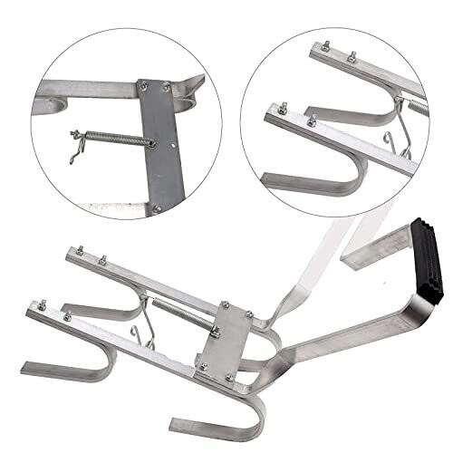 BALLSHOP Ladder Stand Off V-Shaped Universal Ladder Standoff Downpipe ...