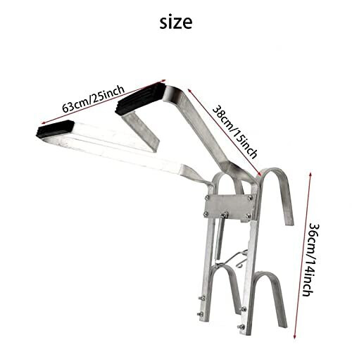 BALLSHOP Ladder Stand Off V-Shaped Universal Ladder Standoff Downpipe ...