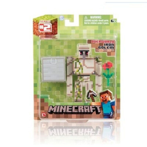 (Iron Puppet) Minecraft Puzzle Assembly Action Figures Collection ...