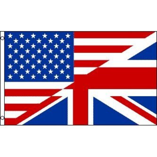 AZ FLAG USA UK Friendship Flag 3' x 5' - friendly flags 90 x 150 cm ...