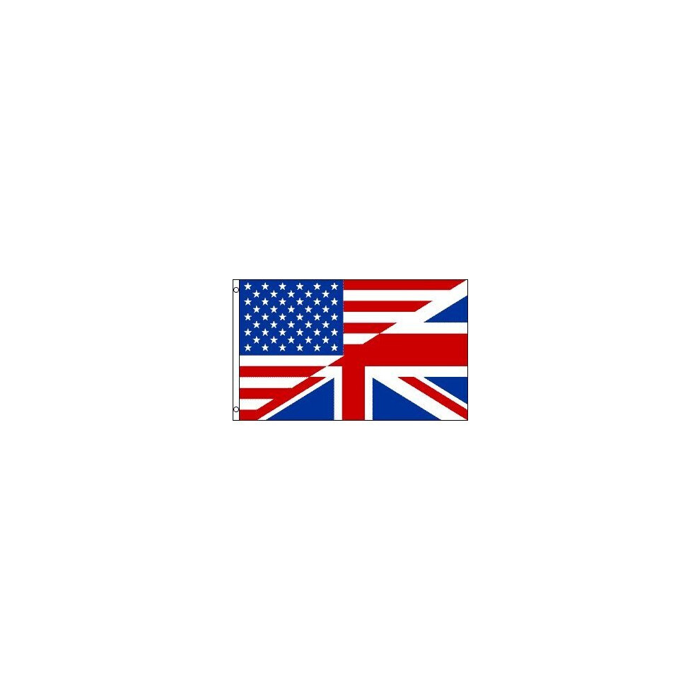 AZ FLAG USA UK Friendship Flag 3' x 5' - friendly flags 90 x 150 cm ...