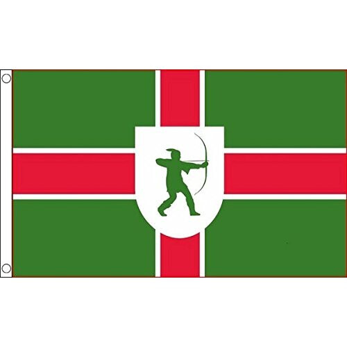 AZ FLAG Nottinghamshire New county Flag 3' x 5' - County of Notts ...
