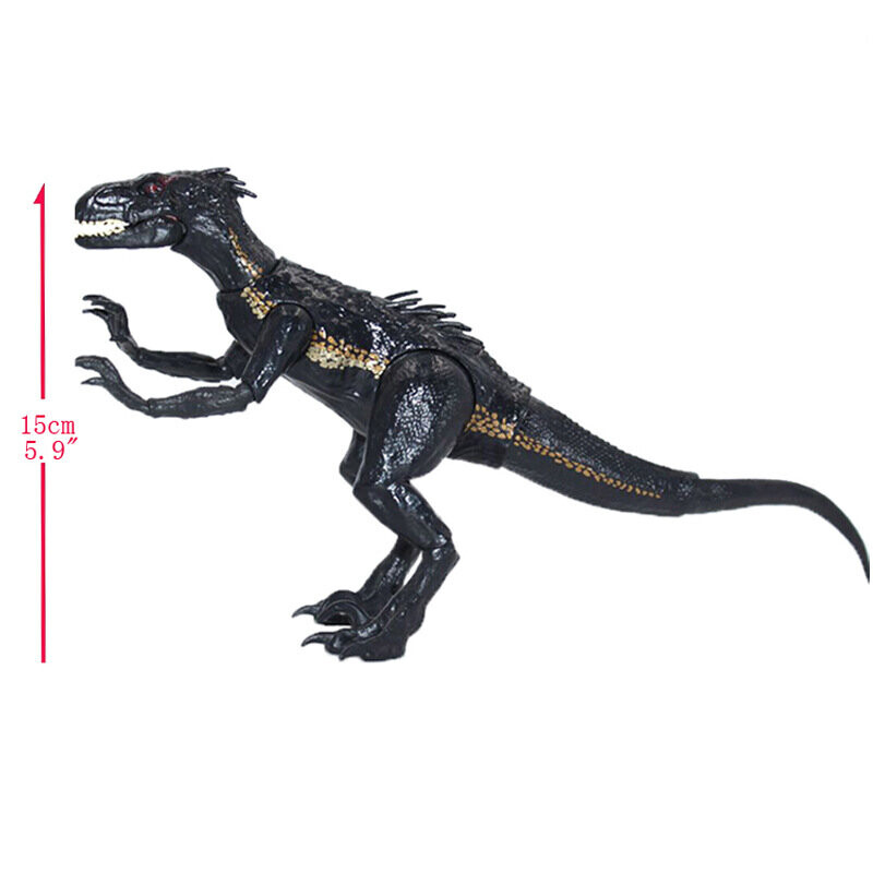 Realistic Indoraptor Jurassic Dinosaur Toy Kids Gift Super Indo Raptor ...