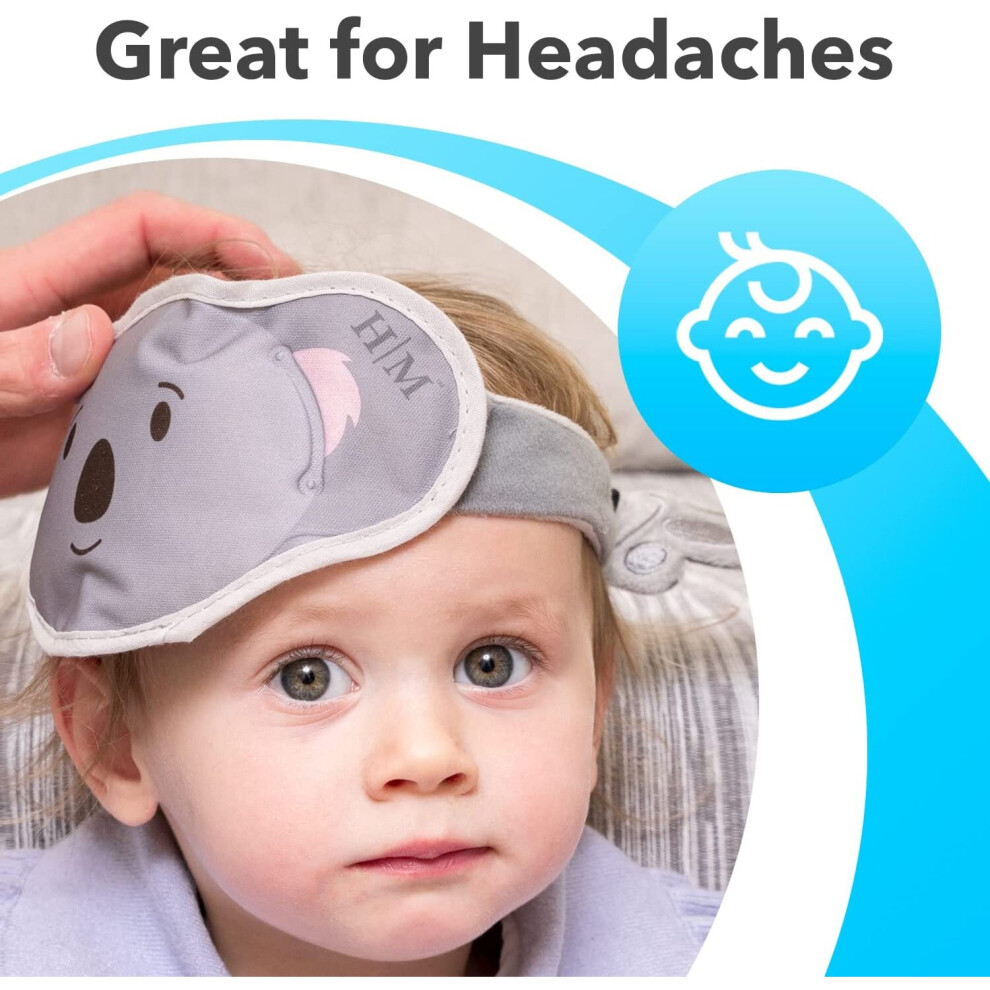 Halo Mask Kids Ice Pack for Injuries Kam The Koala Kids Ice Pack Cold Compress for Kids Children s Hot Cold Packs for. on OnBuy