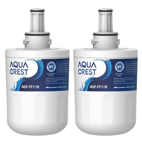 AQUA CREST DA29-00003G Fridge Water Filter, Compatible with Samsung ...