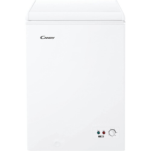 Candy CCHH100 UK Free Standing Chest Freezer, 100L Total Capacity ...