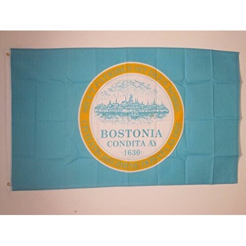 AZ FLAG Boston City Flag 3' x 5' - Massachusetts - USA flags 90 x 150 ...