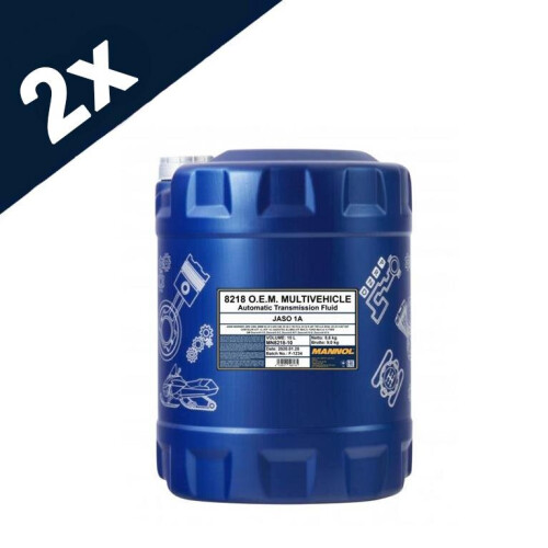 Mannol ATF Multivehicle O.E.M JWS 330 - 10L x 2 on OnBuy