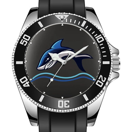 Shark Diving Art Sporty Unique Stylish Wrist Watch on OnBuy
