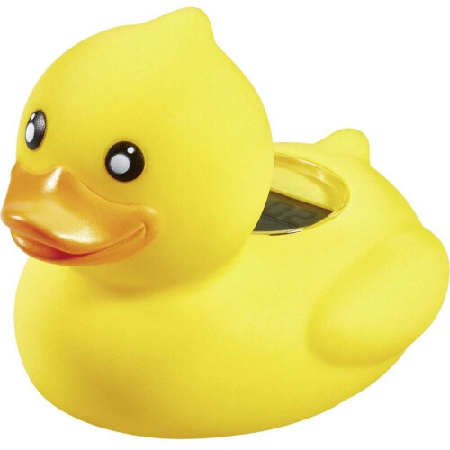 TFA Dostmann DUCKY Bath Thermometer, 30.2031.07, Bath Duck, Plastic ...