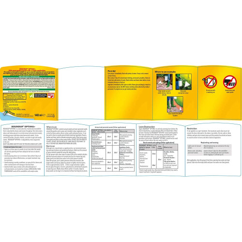 Roundup Optima+ Total Weedkiller, Concentrate, 140 ml on OnBuy Roundup Optima+ Total Weedkiller, Concentrate, 140 ml on OnBuy