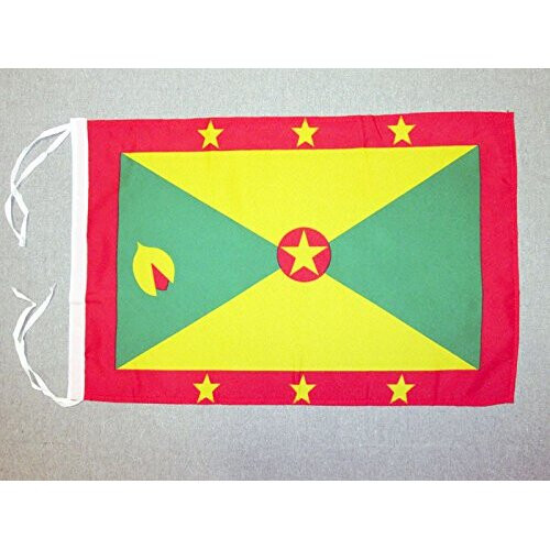 AZ FLAG Grenada Flag 18'' x 12'' cords - Grenadian SMALL flags 30 x ...