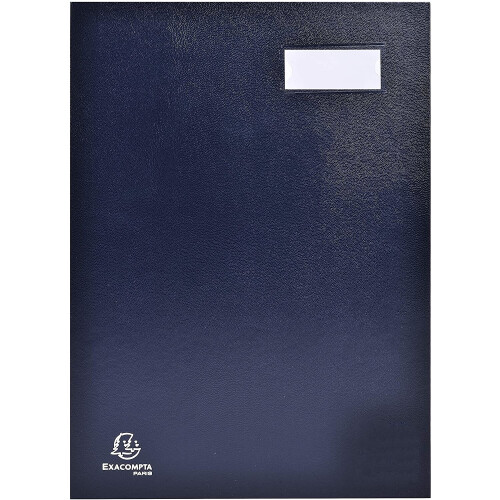 Exacompta Signature Book, A4, 20 Compartments - Blue on OnBuy