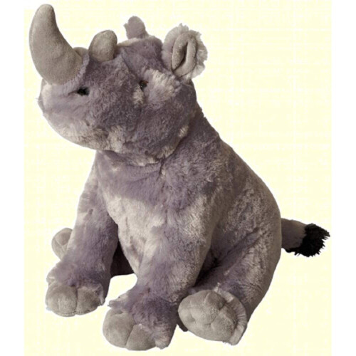 Ravensden Soft Plush Rhino Sitting 28cm on OnBuy