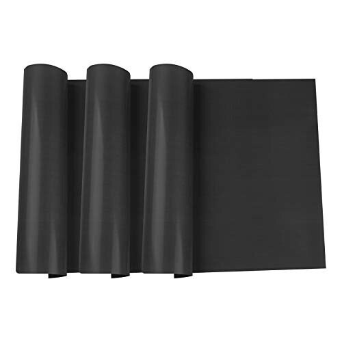 3 Pack Teflon Mats, Non Stick PTFE Teflon Sheet Grill Mats Baking ...