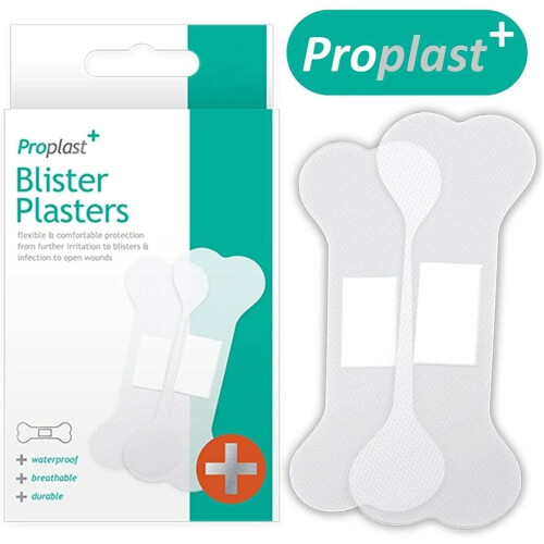 ProPlast Flexible, Breathable & Comfortable Blister Plasters - Pack of ...