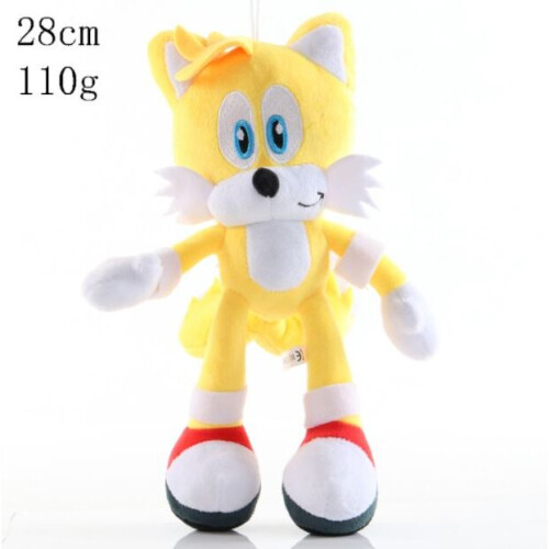 (Tails, 8 inch) Sonic The Hedgehog Shadow Amy Rose Knuckle Tail Plush ...