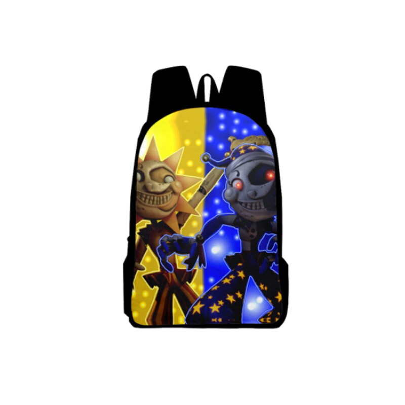 (Deep Blue Backpack) Sundrop Moondrop FNAF Backpack Student's Kids ...