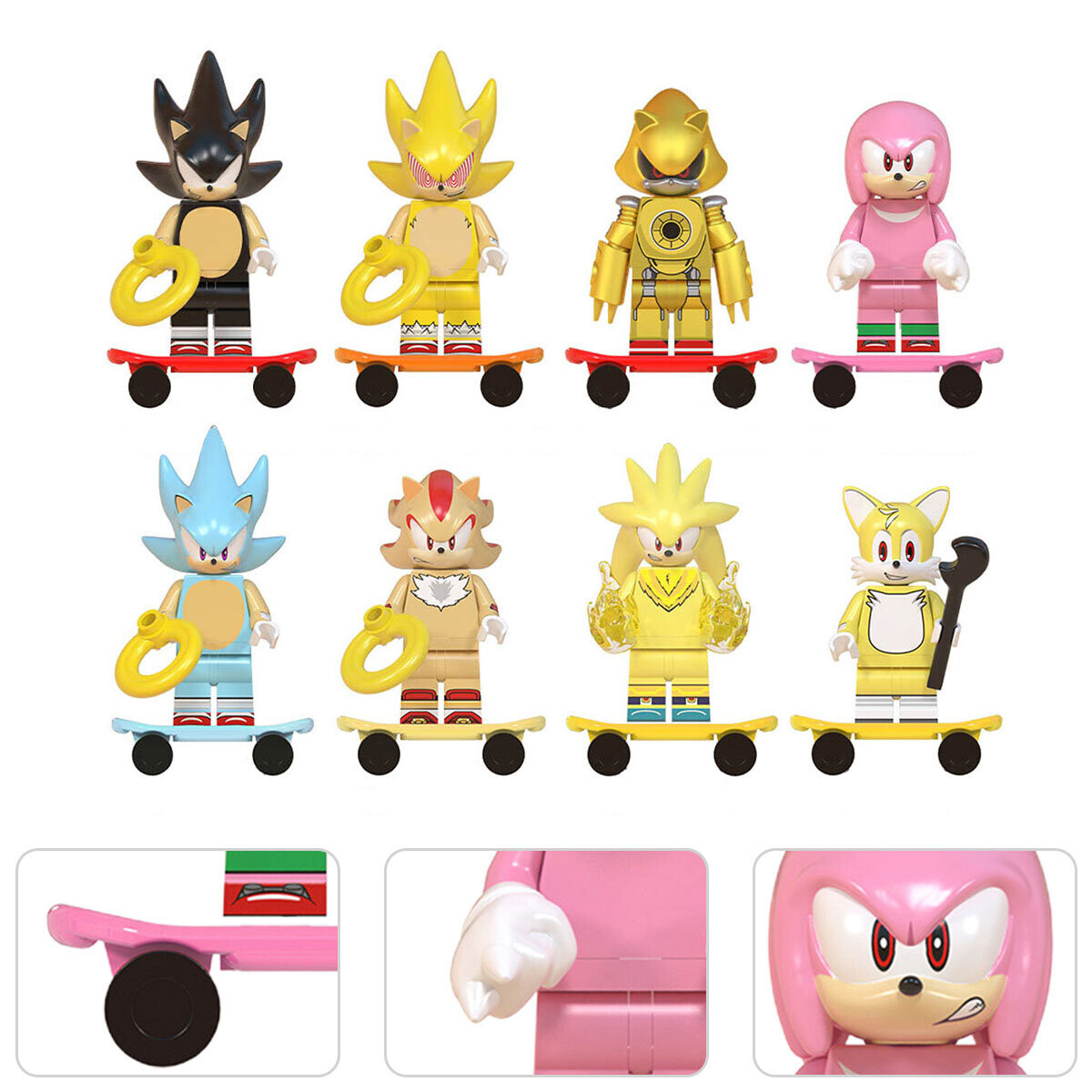 (Block figures) 27cm Sonic the Hedgehog Plush Doll Teddies Plushies ...
