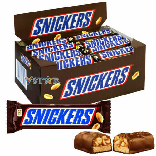 SNICKERS STANDARD MILK CHOCOLATE BARS x 40 on OnBuy