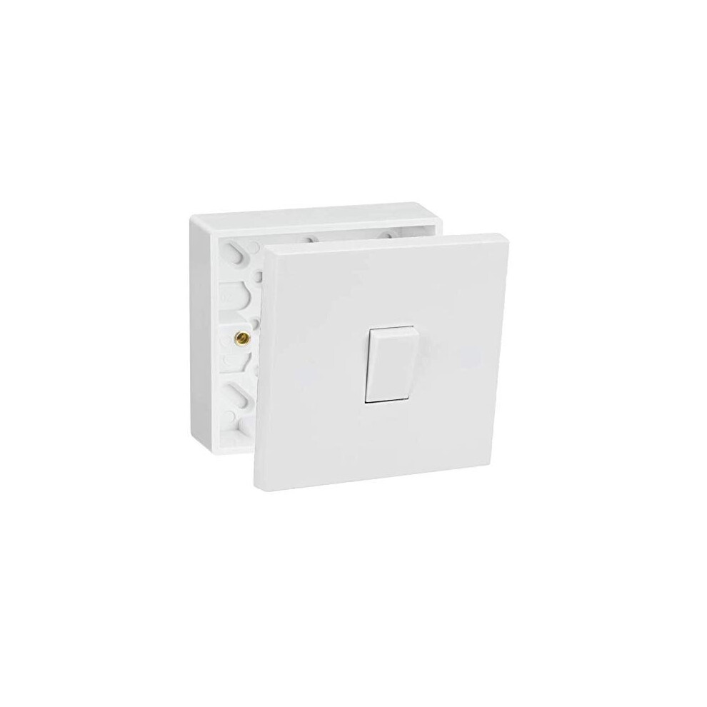 SHP Electrical® 10A Single One Gang Two Way Light Switch & Premium ...