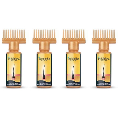 4 x Indulekha gold Complete Hair Care Oil (Pack of 4) - "Shipping by FedEx" by Indulekha on OnBuy